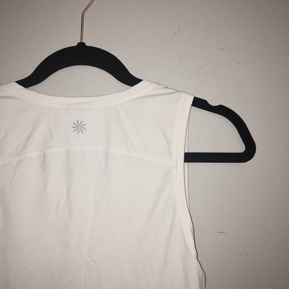 Athleta | Tops | Athleta White Workout Top | Poshmark